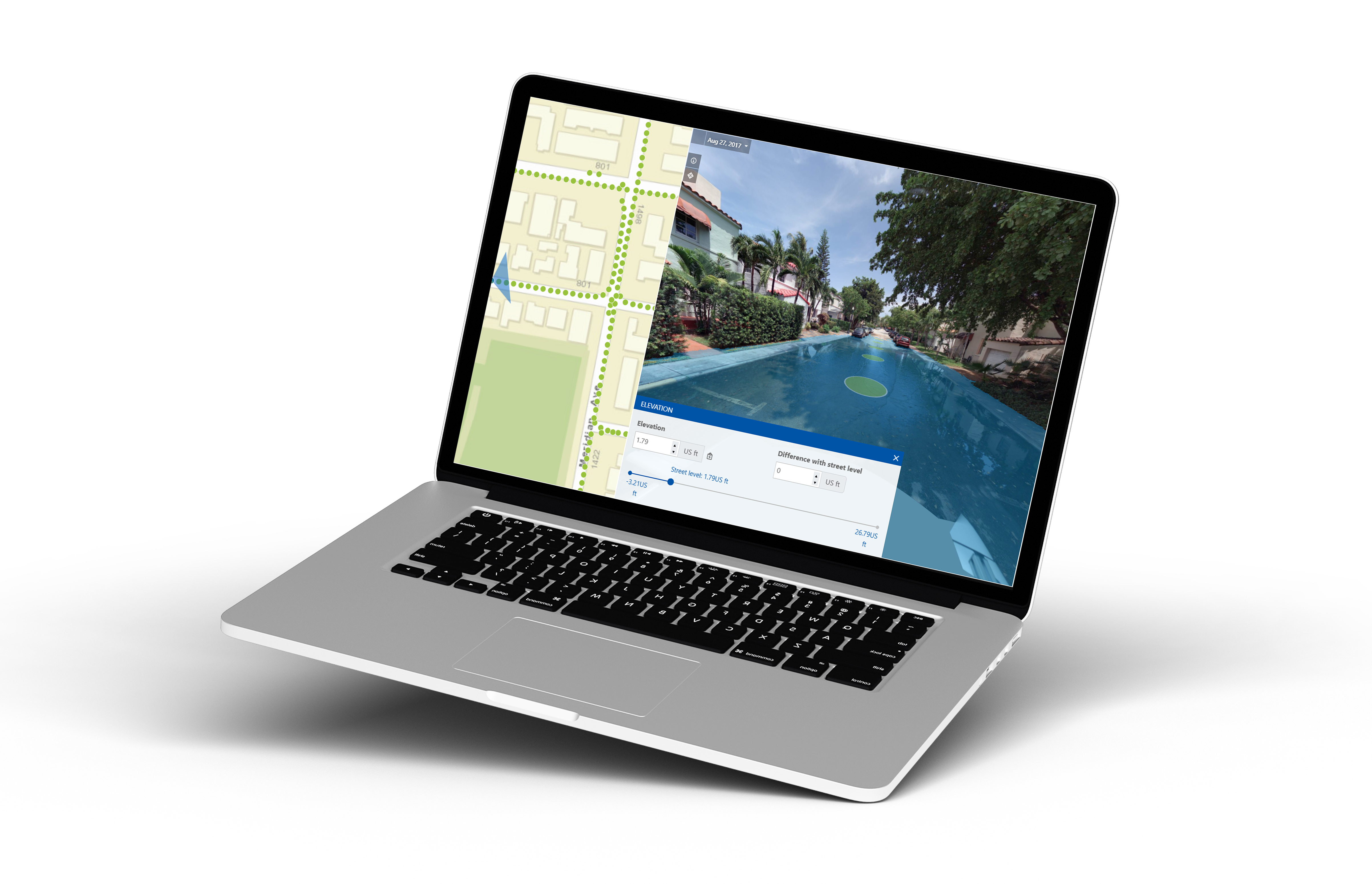 Cyclomedia Elevation Tool For Public Safety